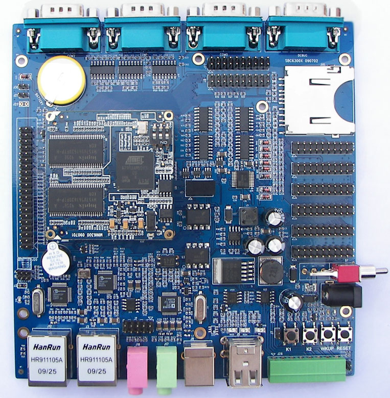 工控产品-Atmel AT91SAM9263嵌入式单板机-SBC6300X (带核心板）-Atmel AT91SAM9263