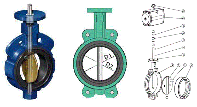 上海远森D971X/D941X/D942X电动软密封蝶阀-D941X远森阀门 远森阀门D971X 远森阀门D942X-