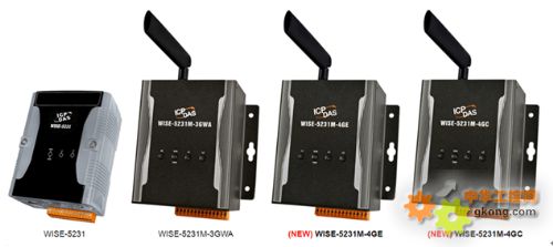 泓格科技新产品：WISE-5231M-4GE/WISE-5231M-4GC 智能型 IIoT 集中器-泓格 新品 IIoT集中器-