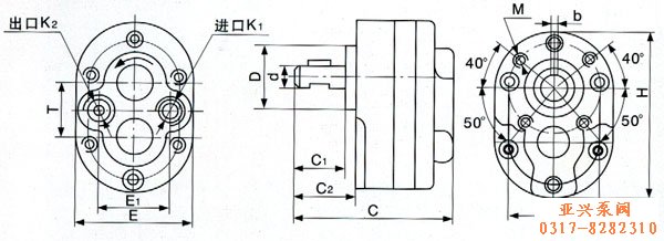 CB-B10齿轮泵-齿轮油泵-齿轮泵 齿轮油泵 不锈钢齿轮油泵-