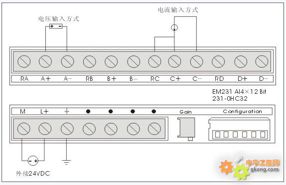EM231四通道模拟量输入模块-模拟量模块 控制器 PLC-