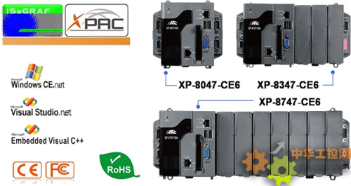 泓格新一代XP-8xx7-CE6系列ISaGRAF XPAC控制器 - 工控新闻 自动化新闻 中华工控网
