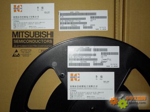 三菱分立MOSFET管 RD07MVS1-RD07MVS1