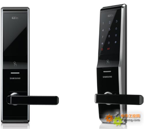 三星电子 shs-5230-电子锁指纹锁 密码锁门锁 防盗门木门-