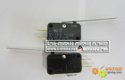 V-153-1C25微动开关-V-153-1C25 微动开关 欧姆龙-