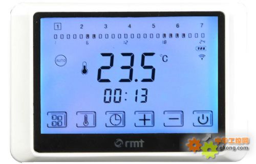 瑞米特WES-900T无线WIFI温控器7*24小时全天控制-温控器 中央空调控制器 电热执行器-