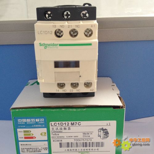 LC1-D12交流接触器-低压接触器 交流接触器 施耐德接触器-