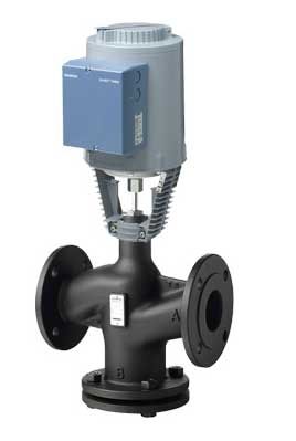 西门子智能型温度调节阀-西门子温度调节阀 智能型温度调节阀 智能型调节阀-