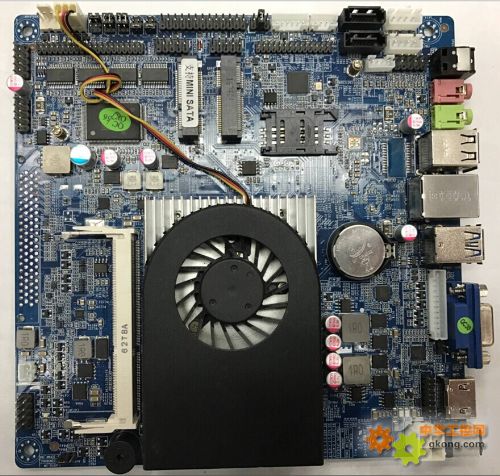 研盛芯控QM9400+I3-4030U酷睿4代I3广告机主板-酷睿4代I3主板 触摸广告一体机主板 查询机主板-