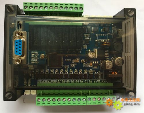 PLC工控板FX2N-20MR-4AD-2DA-PLC可编程控制器 板式PLC PLC工控板-