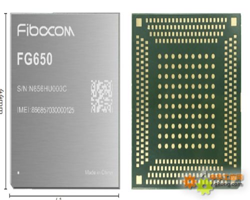 广和通Fibocom 4G Cat1模块 MC615-CN-广和通模块 4G模块 MC615-CN-