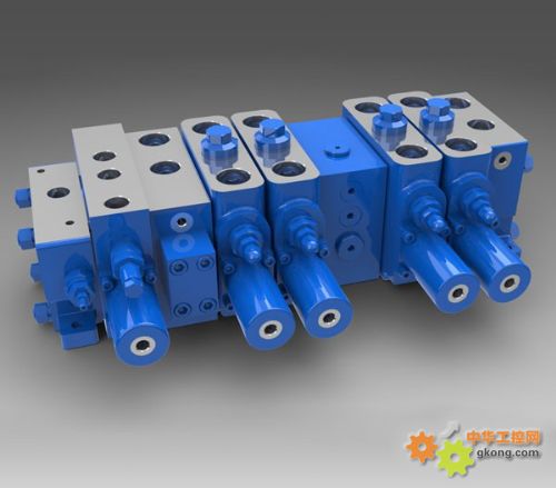 比例控制负载传感多路阀-液压多路阀 阀