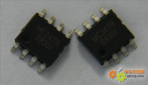 美芯 低压音频放大器MC34119-低压音频放大器 放大器