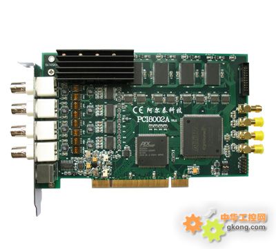 PCI数据采集卡4路同步每路40M 12位 每路512K字RAM-数据采集卡 同步采集卡 数据采集-
