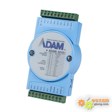 台湾研华模块ADAM-4019+ 带Modbus的8路通用输入模块 ADAM4019+-台湾研华模块ADAM