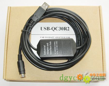 USB-QC30R2 三菱Q系列PLC 编程电缆-USB-QC30R2 三菱Q系列 PLC-