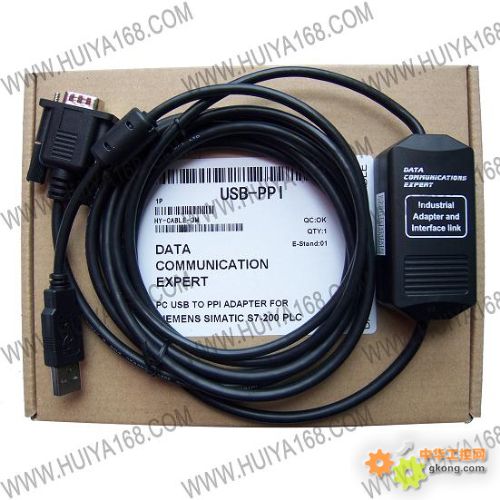 USB-PPI西门子 S7-200 PLC 编程电缆-西门子PLC编程电缆 PLC编程电缆 USB-PPI-